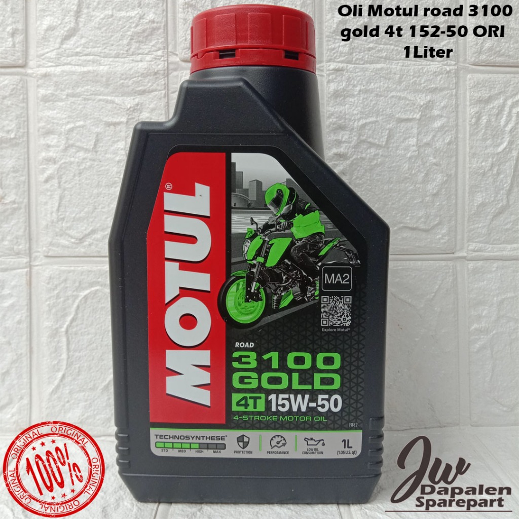Jual Oli Mesin Motul 4T 3100 Gold 15W-50 1L R15 / Vixion / Scorpio / CBR 150 Original Motul ...