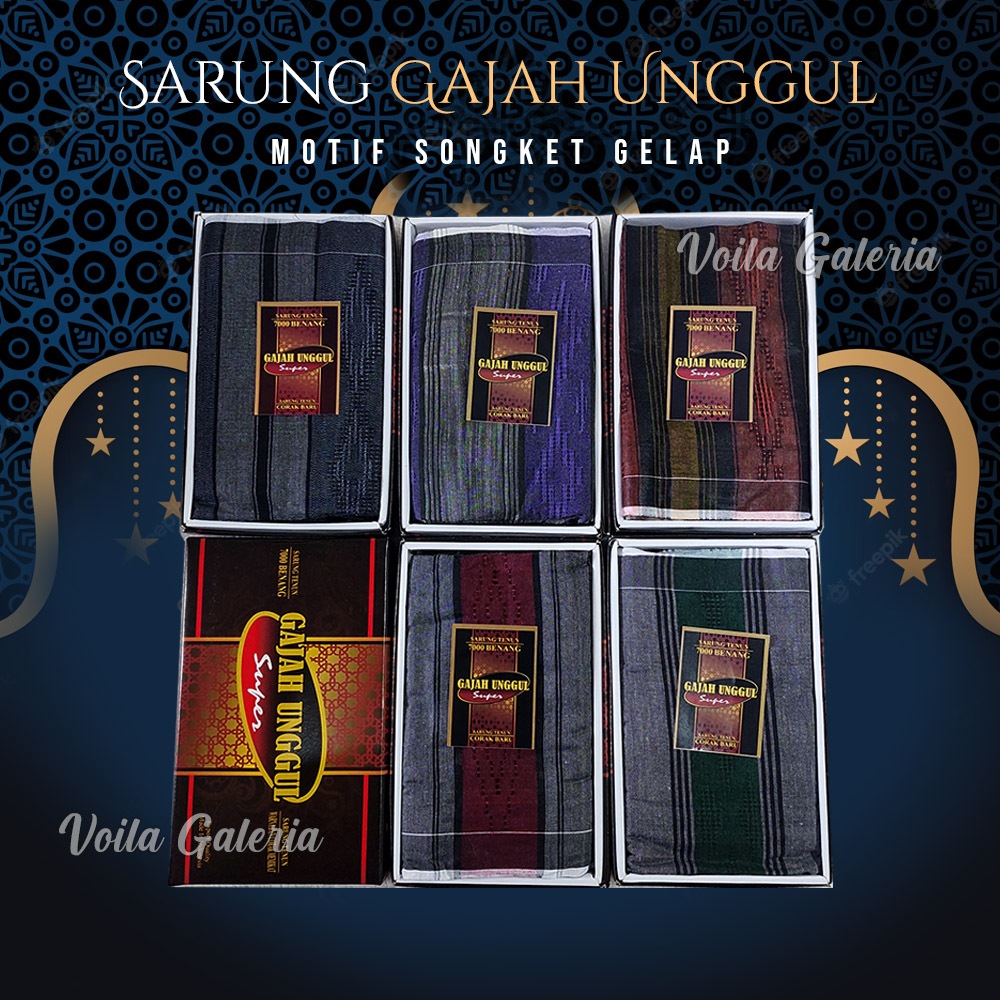 Jual Sarung Tenun Gajah Unggul Super - Sarung Premium Murah Souvenir ...