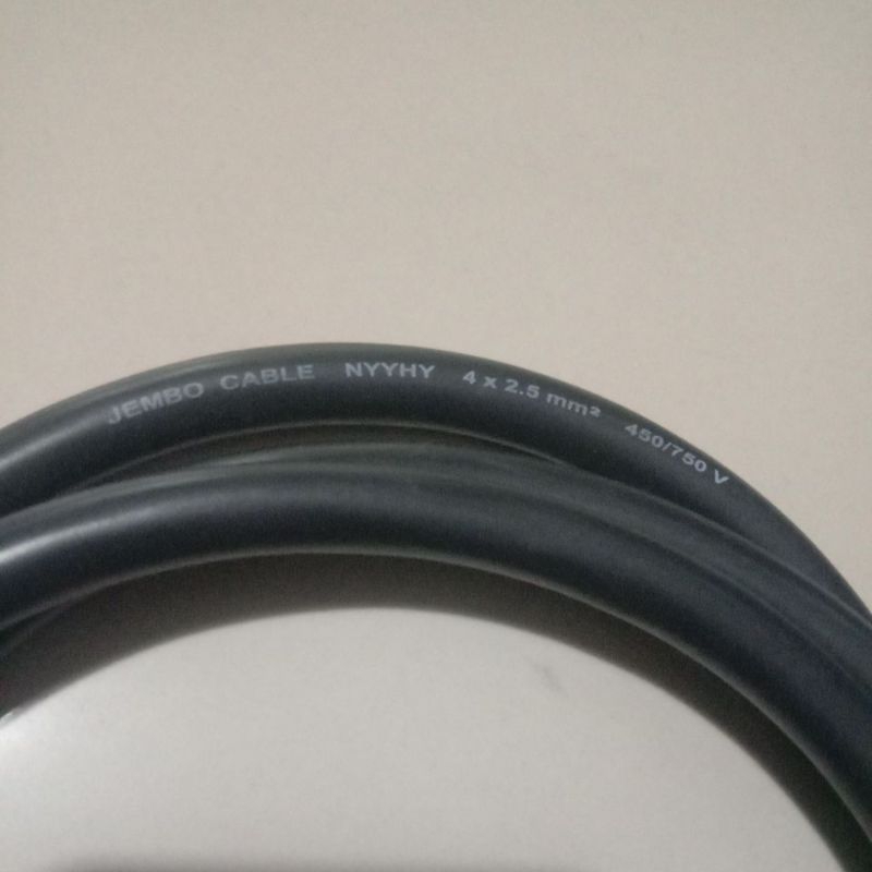 Jual kabel jembo nyyhy 4x2,5mm/ jual permeter | Shopee Indonesia