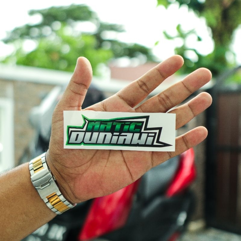 Jual STIKER MATIC DUNIAWI RACING MOTOR | Shopee Indonesia