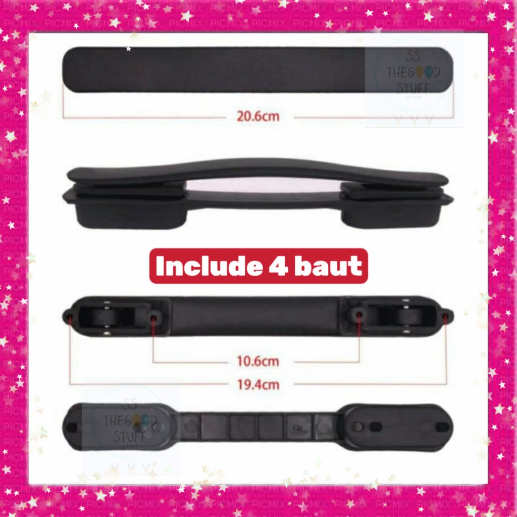 Jual Handel Lojel Handle Lojel Handel Koper Gagang Koper Pengganti ...