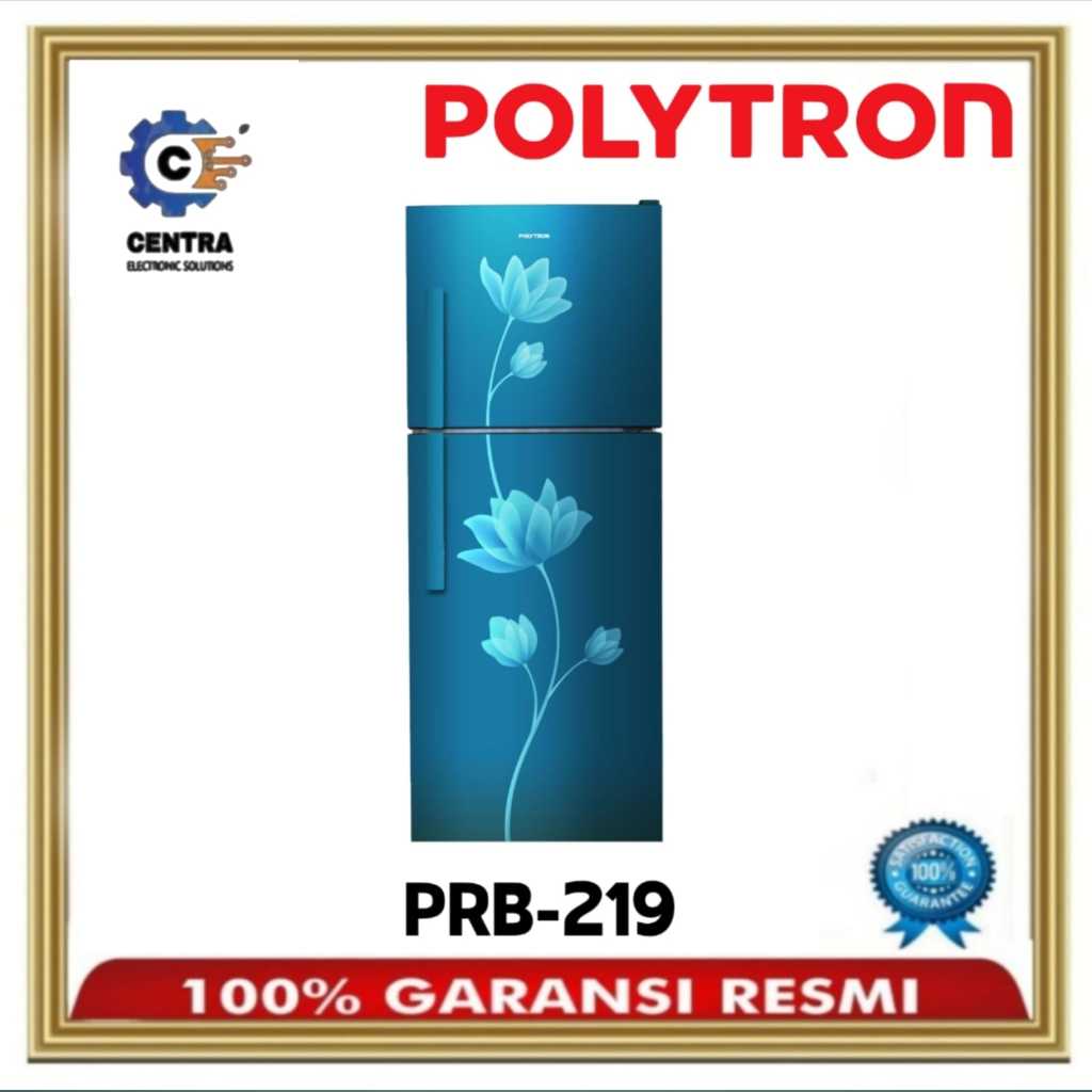 Jual KULKAS POLYTRON PRB 219 LEMARI ES 2 PINTU PRB219 PRB 219 GARANSI ...