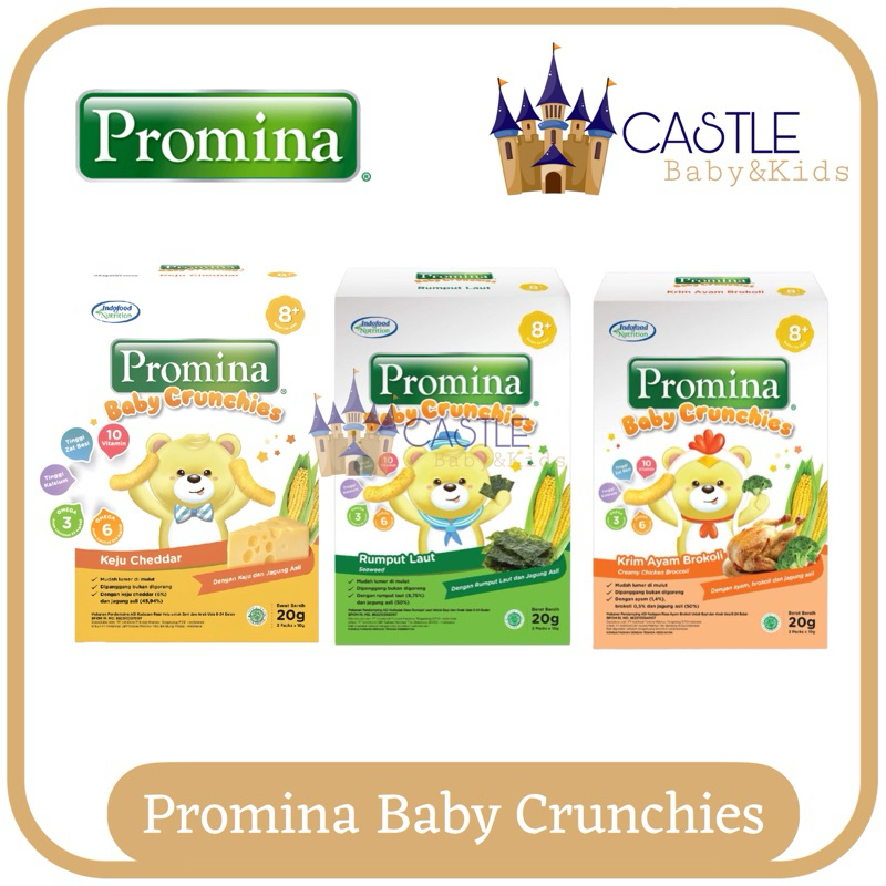 Jual Promina - Baby Crunchies 8m+ Krim Ayam Brokoli - Rumput Laut ...