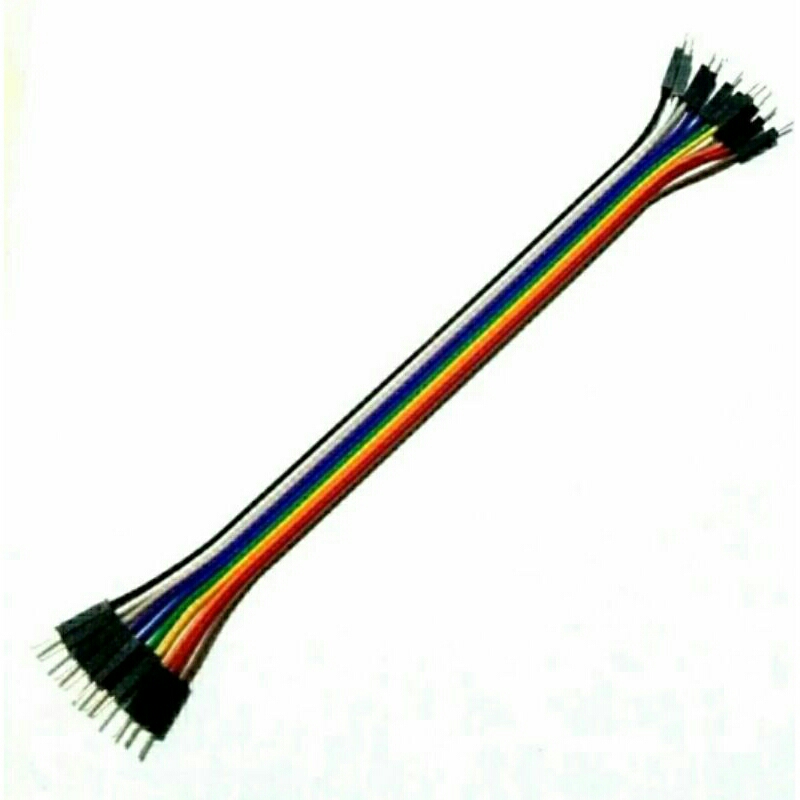Jual 10pin 20cm Cable Jumper Arduino 20cm Male to Male 10 pin 20cm ...