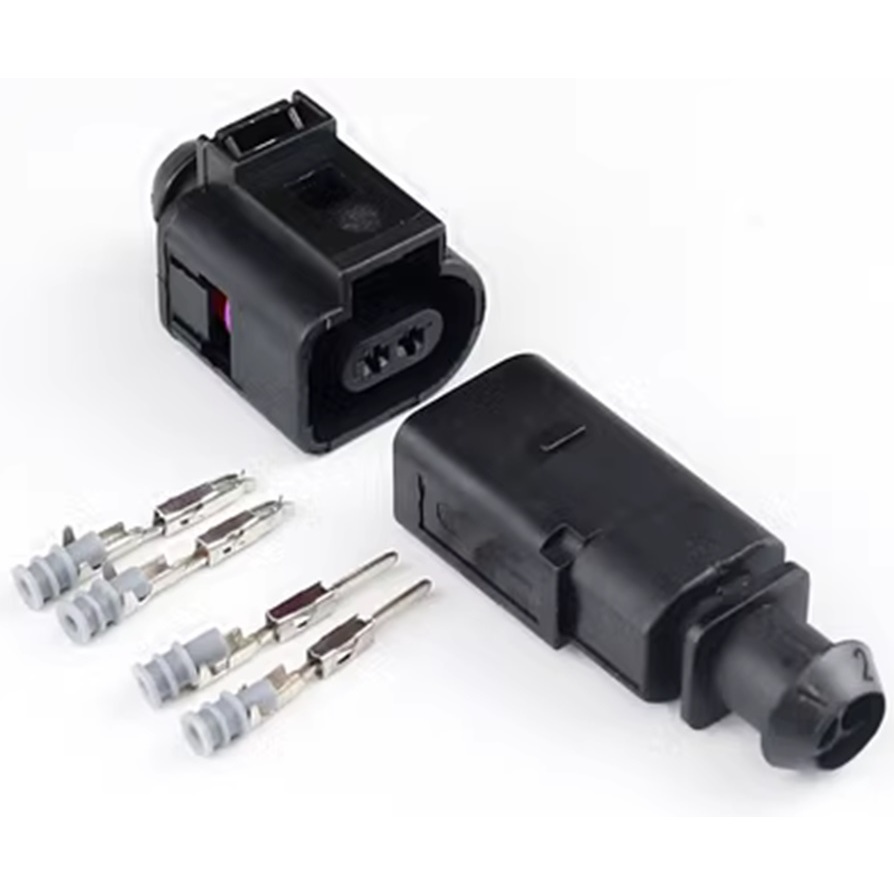 Jual Socket 2 Pin Brake Pad Wear Sensor Male - Female (1.5mm) | Shopee ...