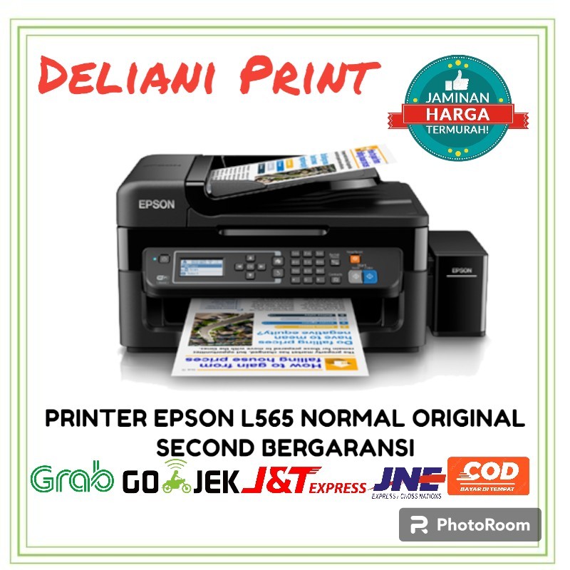 Jual printer Epson l565 all in one print scan copy adf WiFi fax Siap ...
