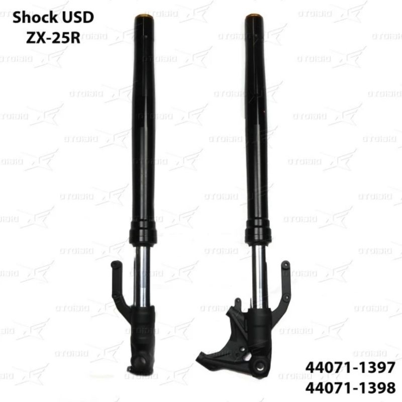 Jual usd shock up side down shock sok shok depan set kanan kiri zx25r ...