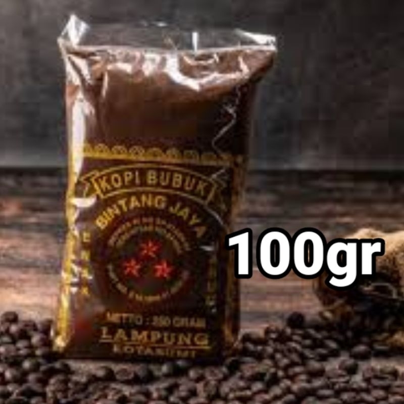 Jual Kopi BINTANG JAYA 100gr kopi ROBUSTA Lampung | Shopee Indonesia