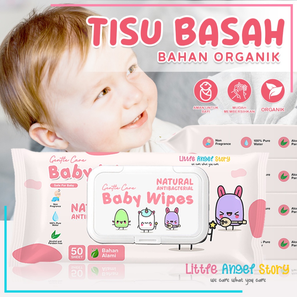 Jual Tissue Basah Bayi Newborn Ganti Popok Diapers Anak Baby Wet Wipes ...