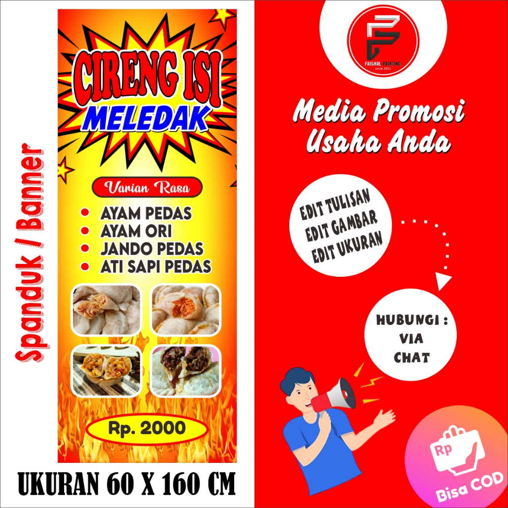 Jual Banner Cirsi / Spanduk Cireng isi / Banner Cireng isi / Banner ...
