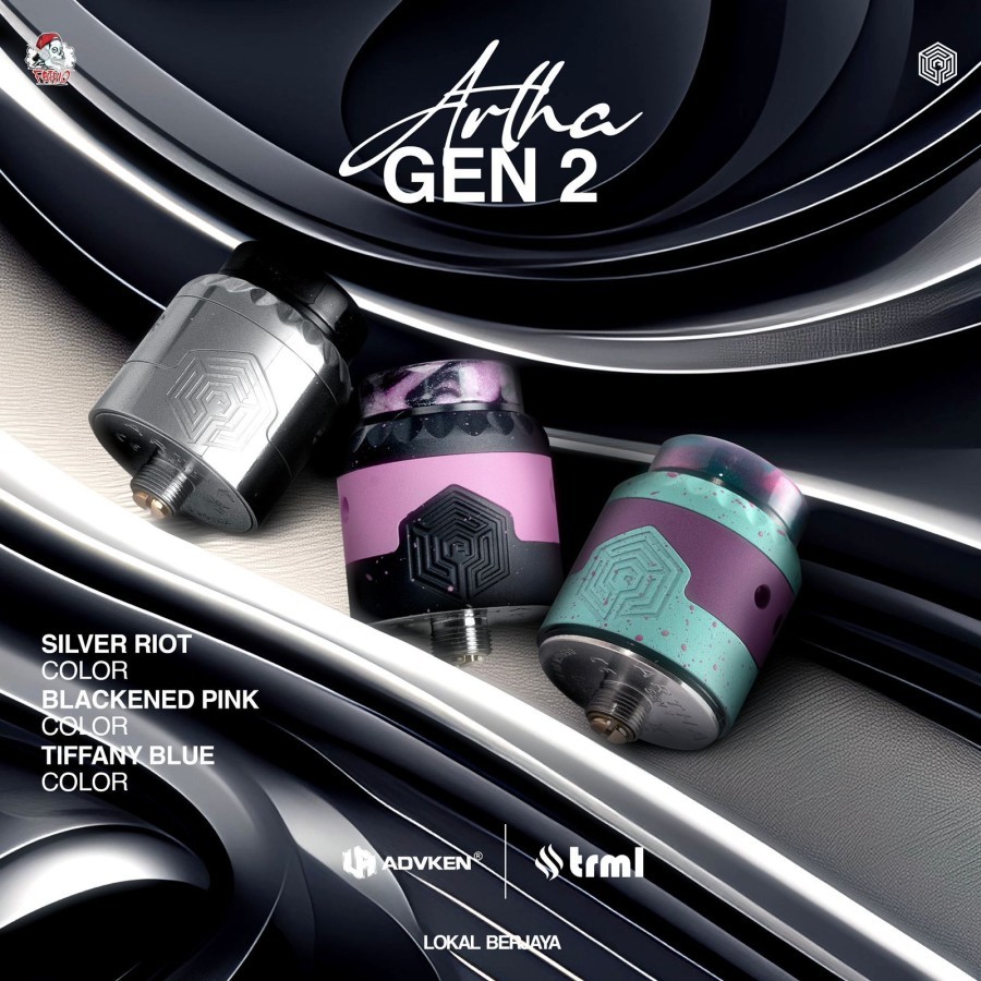 Jual Artha Gen 2 RDA 24MM Authentic by Advken x trml | Shopee Indonesia