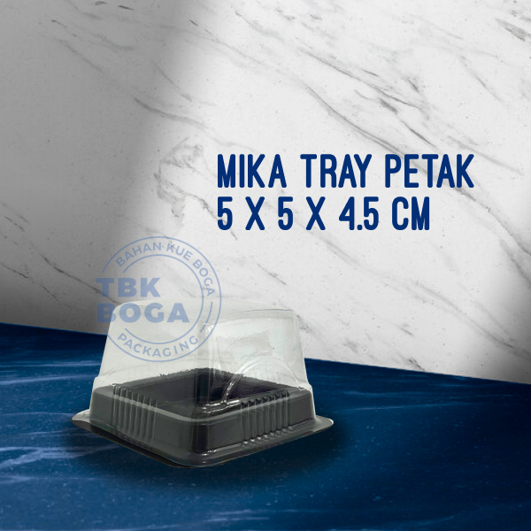 Jual Mika Tray ( 5 x 5 x 4,5 cm / 10 pcs ) CT Moon Cake Mochi Kue ...