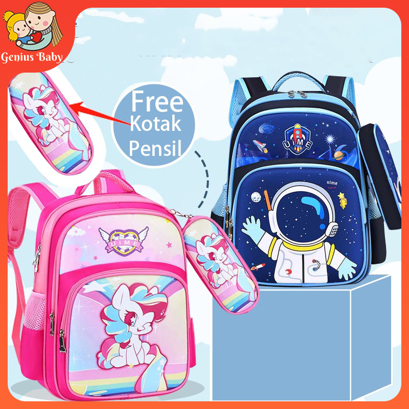 Jual Tas Anak Ransel Sekolah Perempuan Tebal Tas Anak Tas Sekolah Anak Laki Laki TK Tas Ransel ...