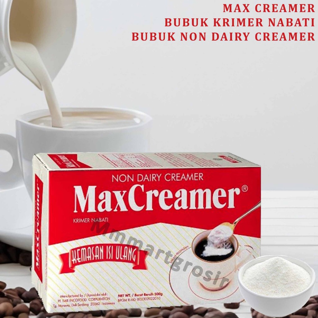 Jual Max Creamer Powder / Krimer Bubuk Nabati / Non Dairy Creamer ...