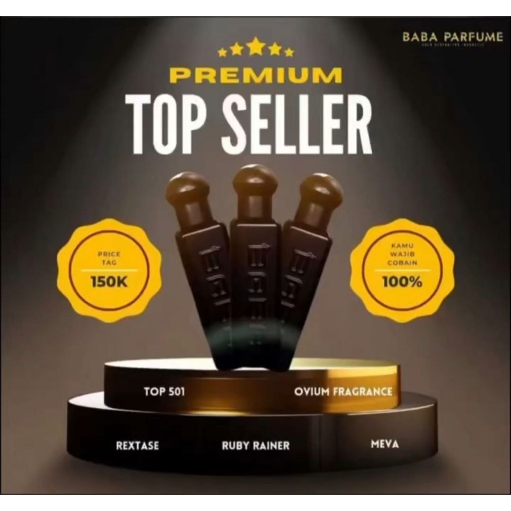 Jual BABA PARFUME PREMIUM ORIGINAL ASLI VARIAN TOP SELLER REXTASE TOP ...