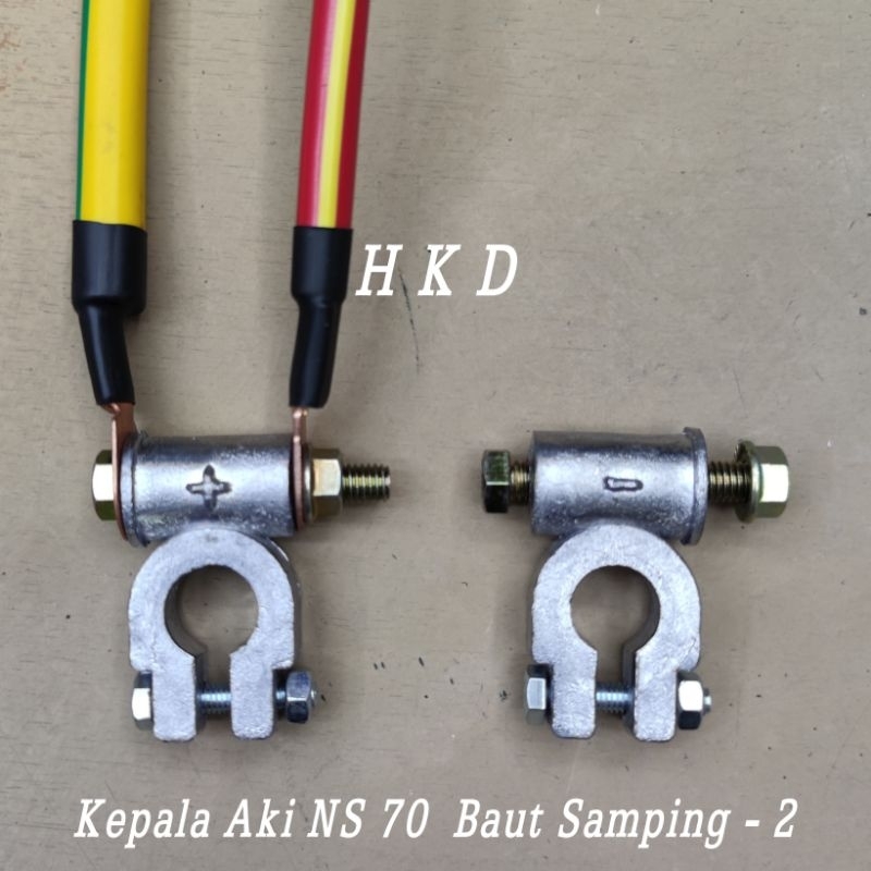 Jual KLEM KEPALA AKI MOBIL TERMINAL ACCU NS70 KEPALA BESAR BAUT SAMPING ...