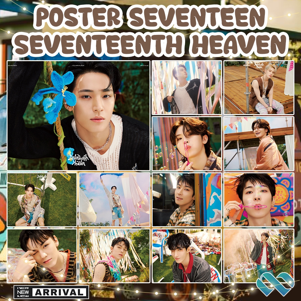 Jual Poster SEVENTEEN Seventeenth Heaven | Poster Kpop A4 A5 A6 Murah ...