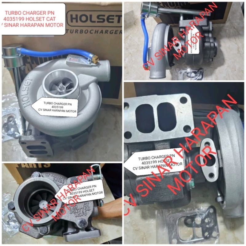 Jual TURBOCHARGER WH1C FOR CUMMINS 4035199 TURBO CHARGER HOLSET OEM ...