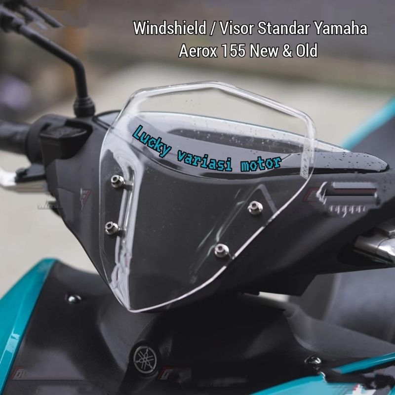 Jual Windshield / Visor Standar Yamaha Aerox-155 New & Old Winsil ...