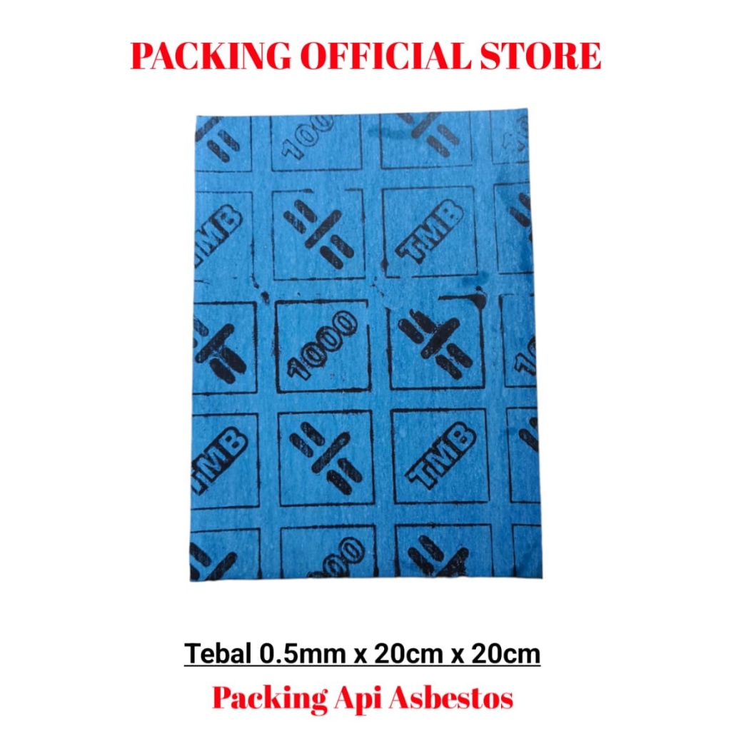 Jual Packing Api Asbestos 0.5mm x 20m x 20cm | Shopee Indonesia