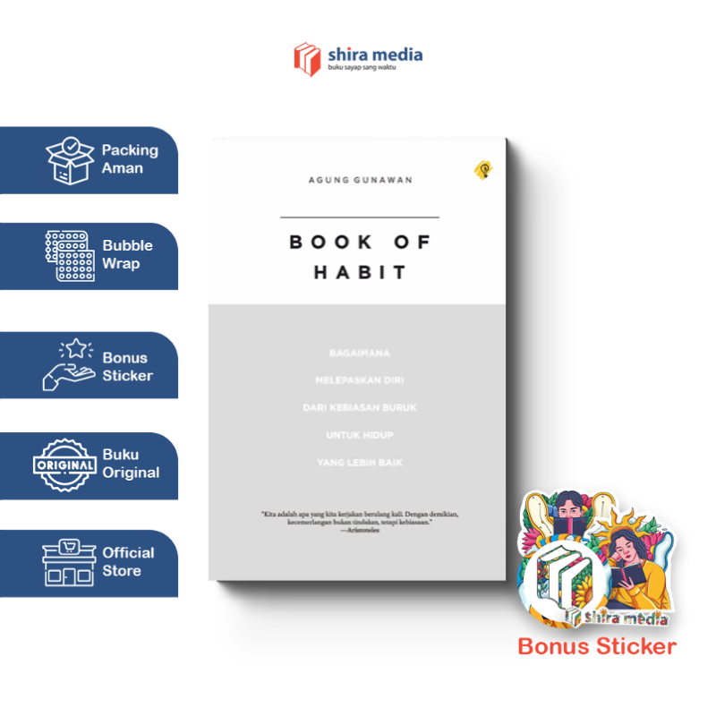 Jual Buku Motivasi - Book of Habit: Bagaimana Melepaskan Diri dari ...