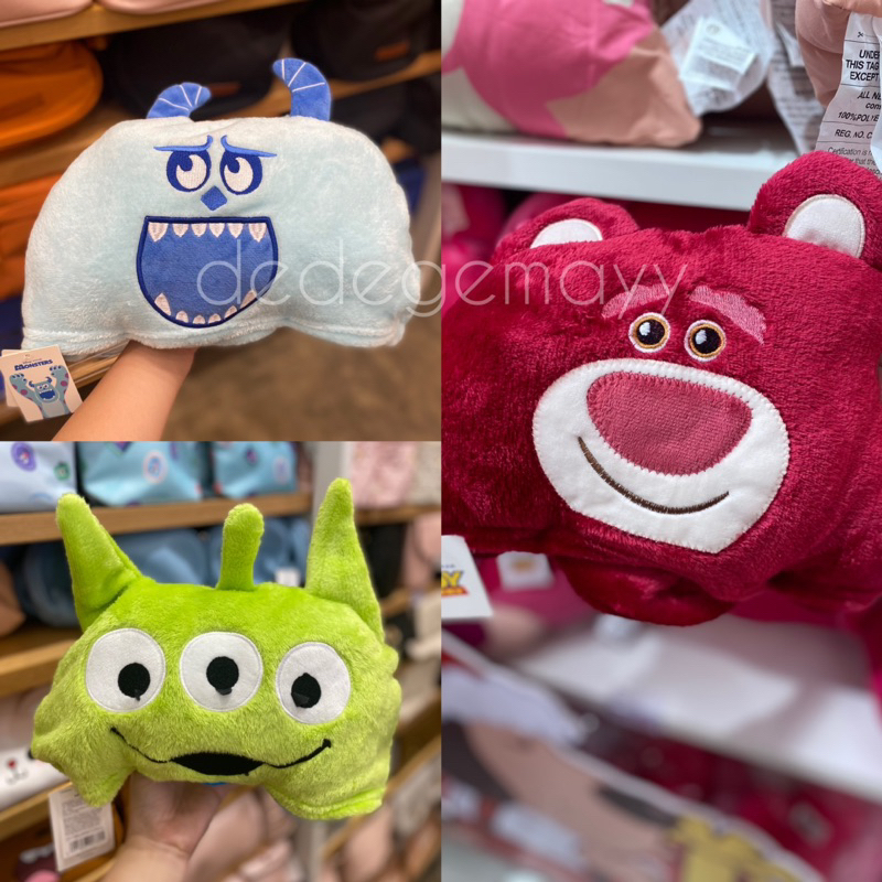 Jual Miniso x Toy Story - Balmut Bantal Selimut Lotso Sullivan Alien ...