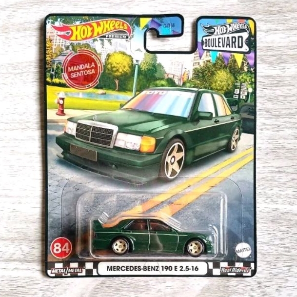 Jual Hotwheels Premium Boulevard S Mercedes-Benz 190 E2.5-16 | Shopee ...