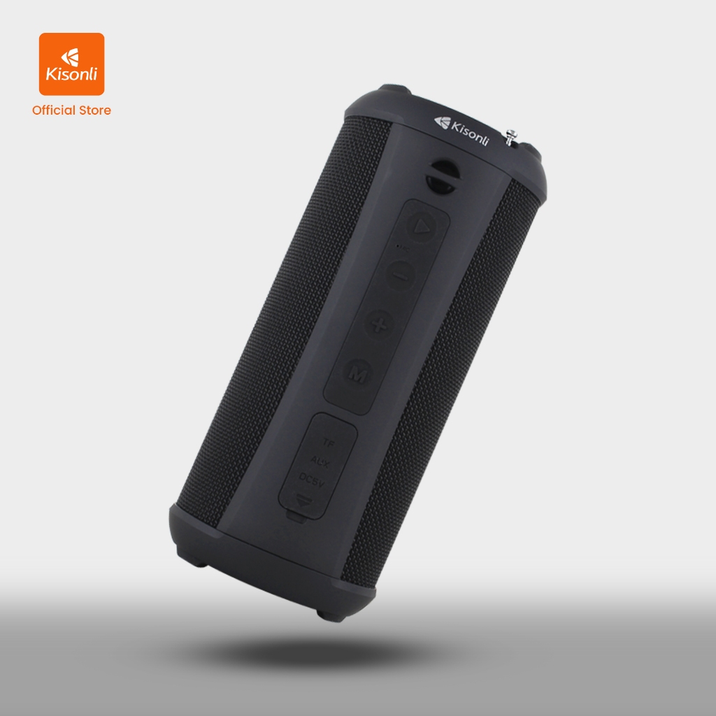 Jual KISONLI Speaker Bluetooth Portable Q5S Dual Bass Support FM Radio, TF, AUX | Shopee Indonesia