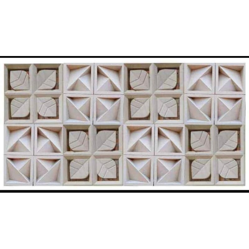 Jual Roster minimalis kombinasi model araw dan daun putih | Shopee ...