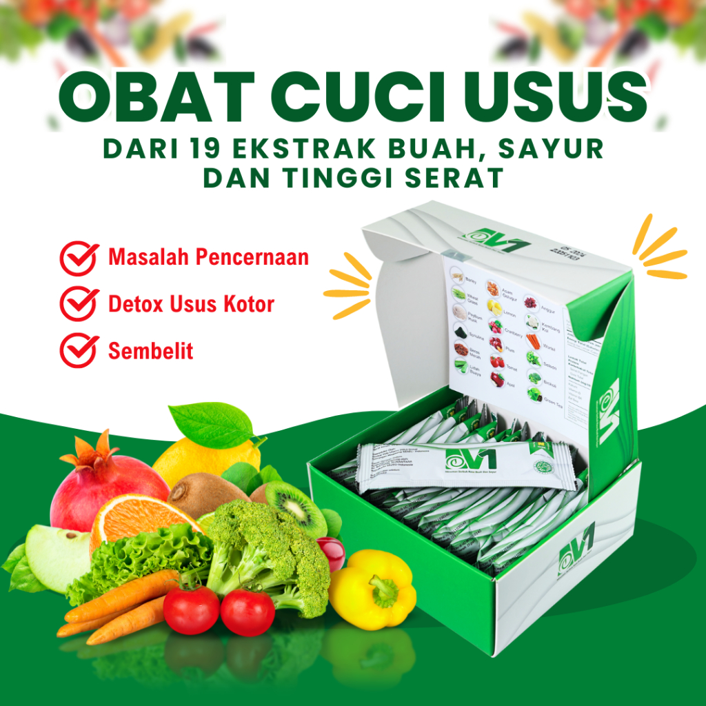 Jual Natural Bio V1 Detox Nasa Obat Pelangsing Herbal Detox Cuci Usus ...