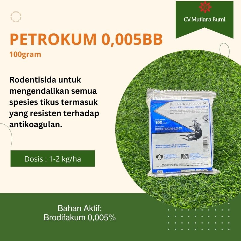 Jual PESTISIDA | PETROKUM 20 GRAM | RACUN TIKUS | Shopee Indonesia
