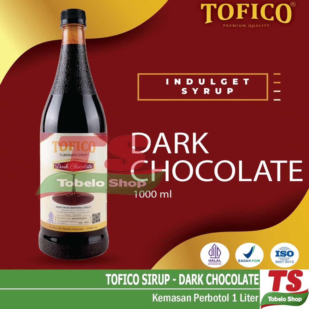 Jual TOFICO DARK CHOCOLATE SYRUP / TOFICO DARK CHOCOLATE SIRUP / TOFICO ...