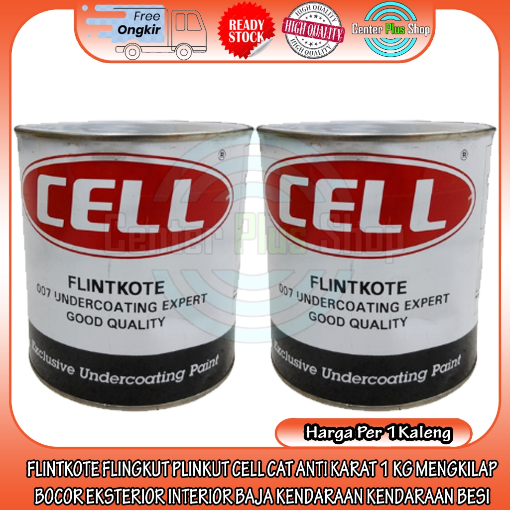 Jual FLINTKOTE FLINGKUT PLINKUT CELL UNDERCOATING CAT ANTI KARAT 1 KG ...