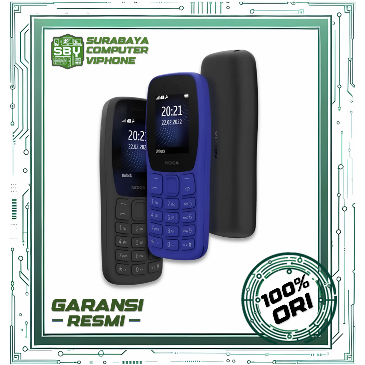 Jual Nokia 105 | Ponsel Klasik | Tanpa Kamera | Baterai Tahan Lama ...