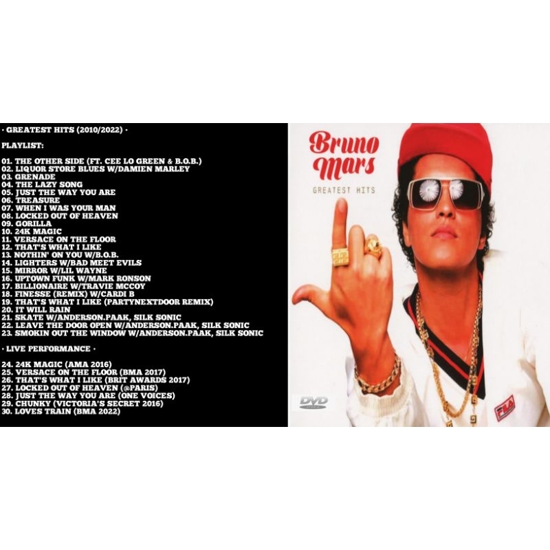 Jual dvd bruno mars greatest hits | Shopee Indonesia Jual dvd bruno mars greatest hits | Shopee Indonesia