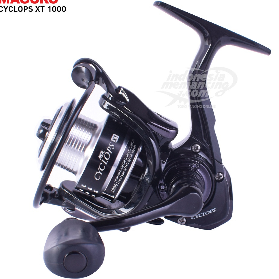 Jual Reel Spinning Maguro Cyclops XT Power Handle ukuran Cyclops XT ...