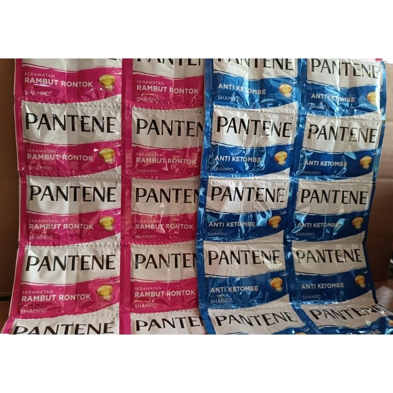 Jual PANTENE Shampo renteng 10ml (1 renteng isi 12 sachet) | Shopee ...