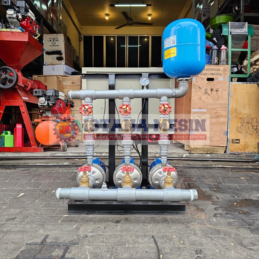 Jual MESIN POMPA DORONG INDUSTRI 2" EBARA 2HP CDX 200/20 3IN1 BOOSTER ...