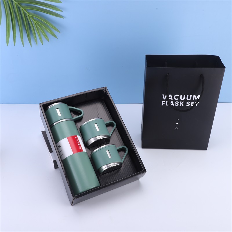 Jual VACUM FLASK SET GIFT BOX HAMPERS 500ml / TUMBLER BOTOL MINUM SET ...