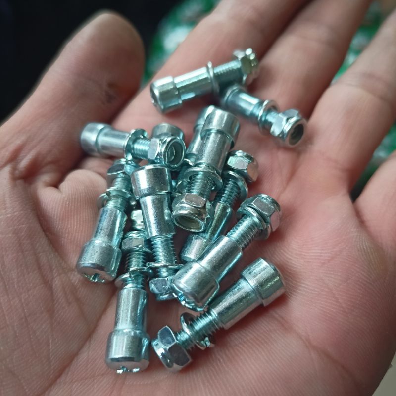Jual Baut handle baud handle vespa semua vespa crom 1pcs | Shopee Indonesia
