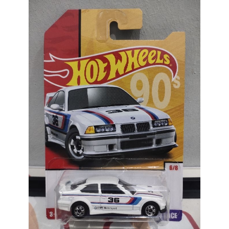 Jual Hot Wheels BMW E36 M3 Race Putih | Shopee Indonesia