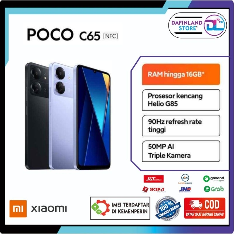 Jual Promo Poco C65 NFC 8/256 Baru Garansi Resmi | Shopee Indonesia