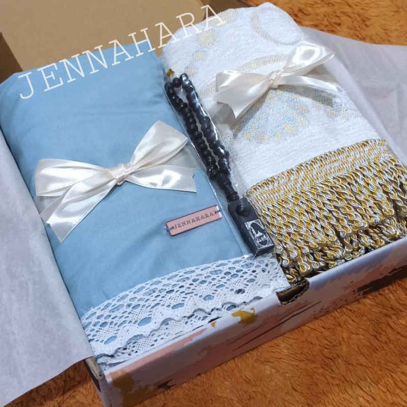 Jual Hampers Mukena Sajadah Turki Premium/Hampers Mukena Sajadah/Hadiah ...