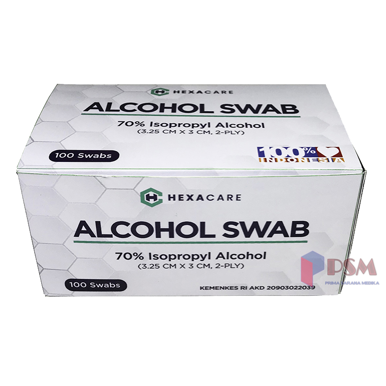 Jual Alcohol Swab 100s Cosmomed / Kapas Tisu Tissue Alkohol Pads One ...
