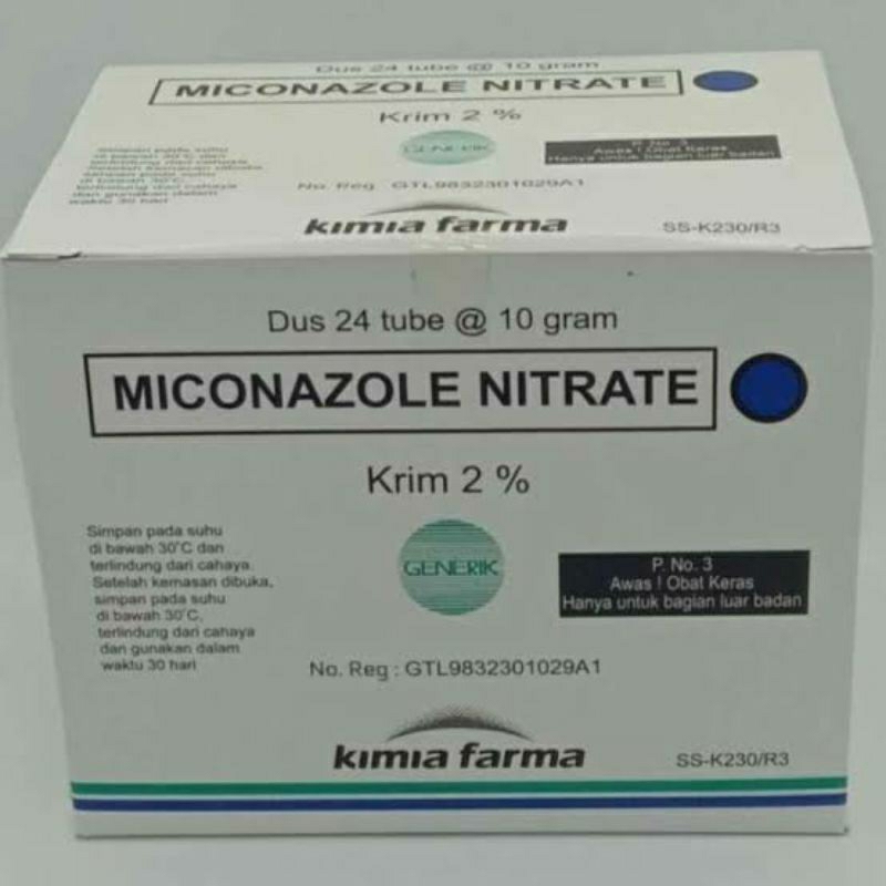 Jual miconazole nitrate 2% box isi 24 tube | Shopee Indonesia