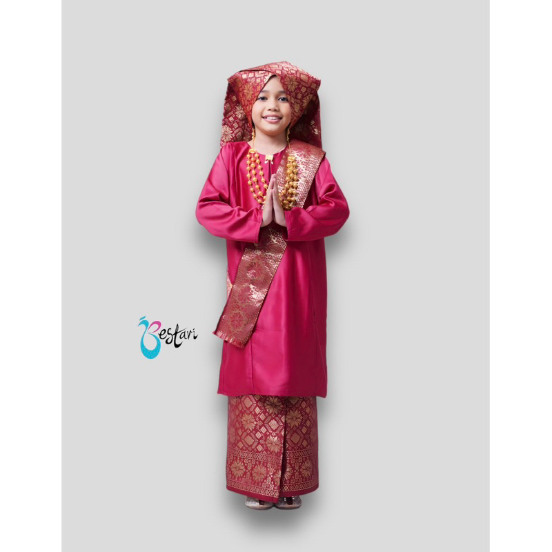 Jual Baju Adat Padang Anak TK, SD, SMP dan SMA / Baju Kurung Basiba ...