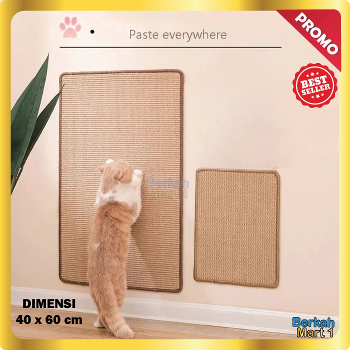 Jual Cakaran Kucing Tikar Kucing Scratching Alas Garukan Cat Mat Sisal ...