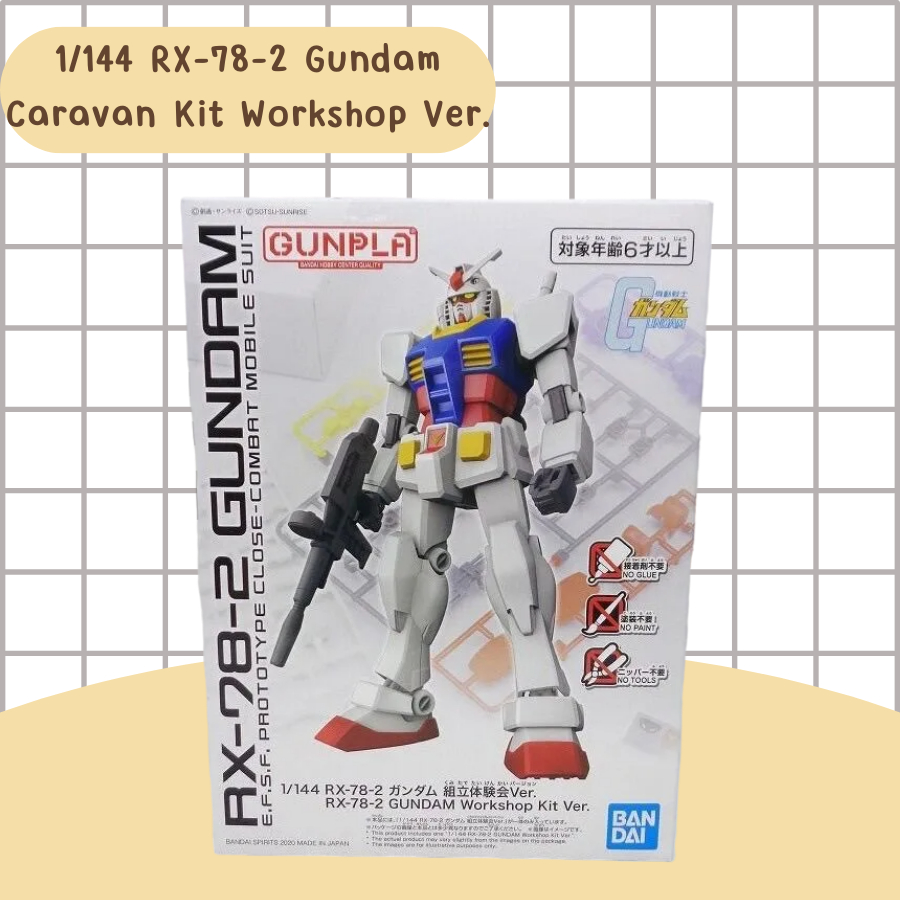 Jual 1/144 RX-78-2 Gundam Caravan Kit Workshop Ver. Mobile suit BANDAI ...