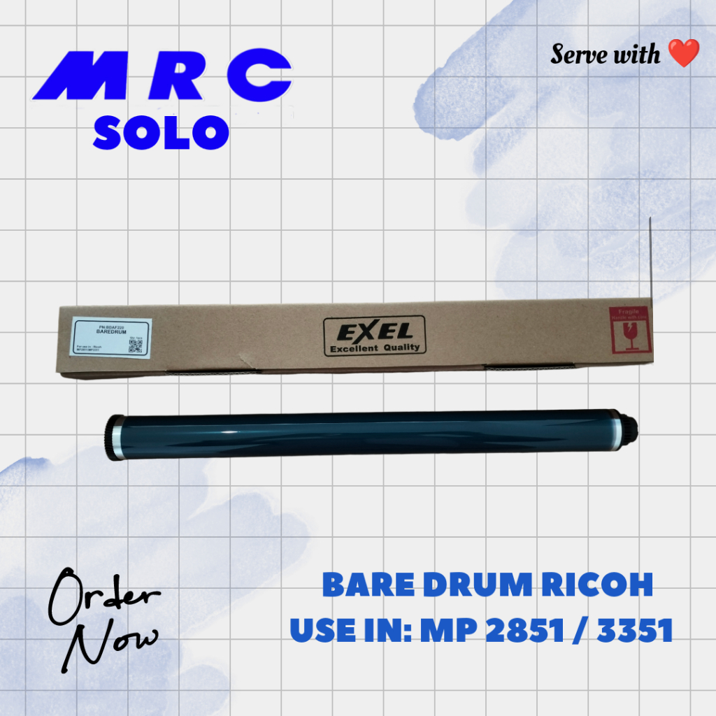 Jual BARE DRUM RICOH AFICIO MP 2851 / 1027 / 3351 SERIES | Shopee Indonesia