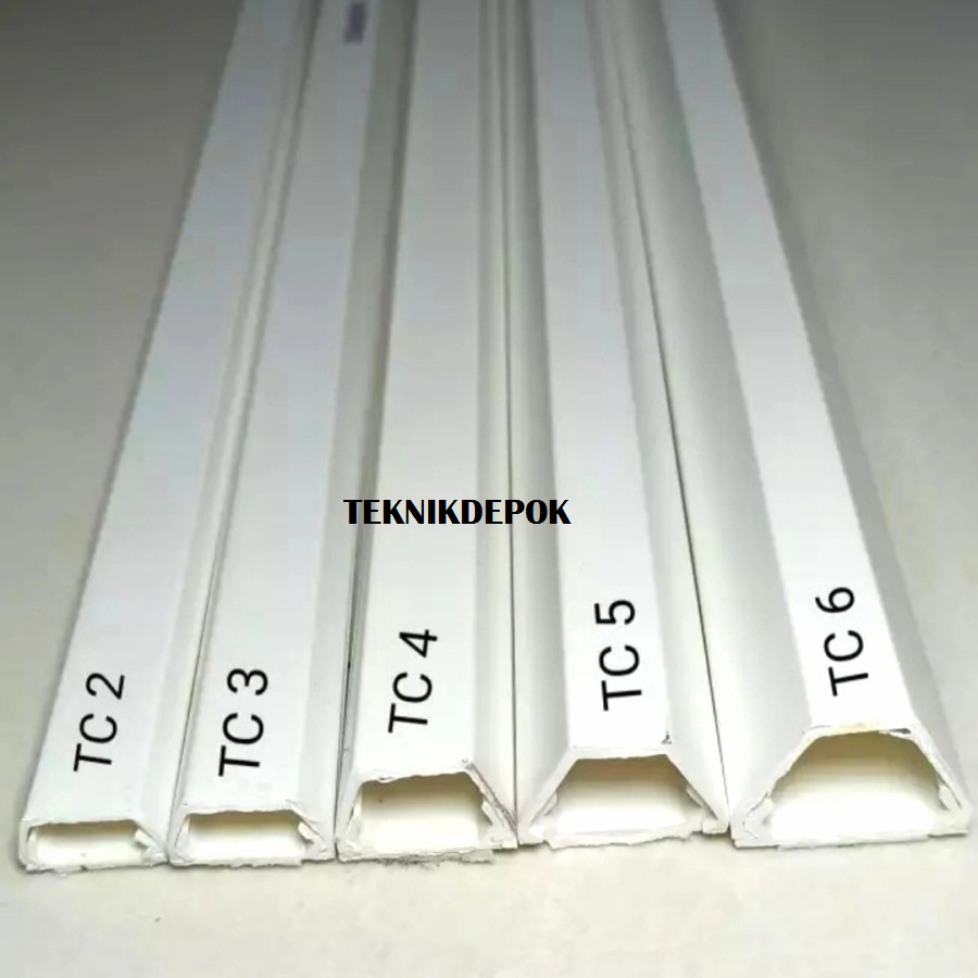 Jual Cable Protector TC 4 Double Tape Putih Pelindung Penutup Kabel Duct | Shopee Indonesia